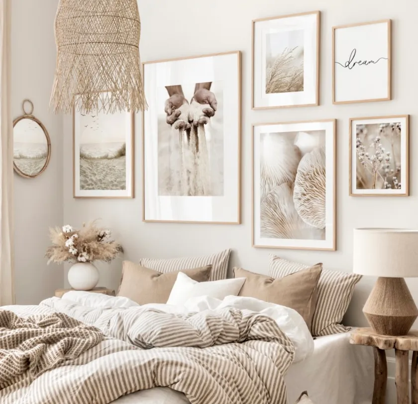 Beige bedroom walls store